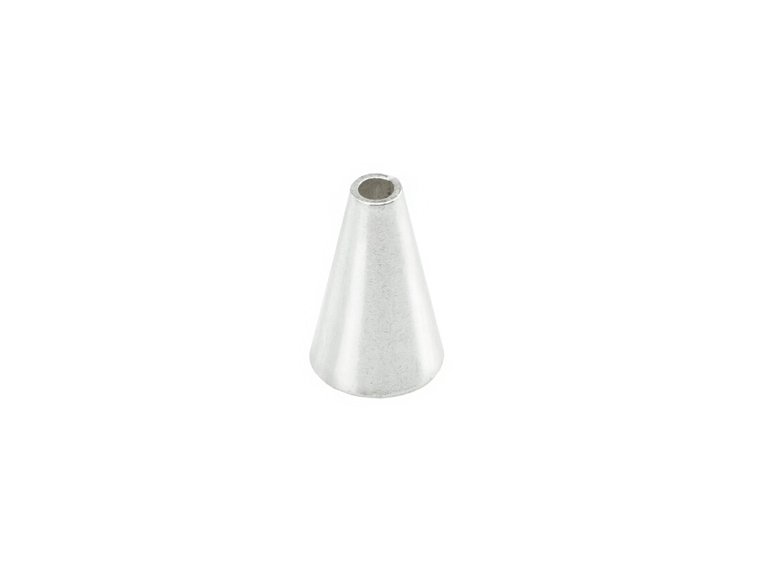 Sterling Silver Bead Cone 7.75mm - Etsy