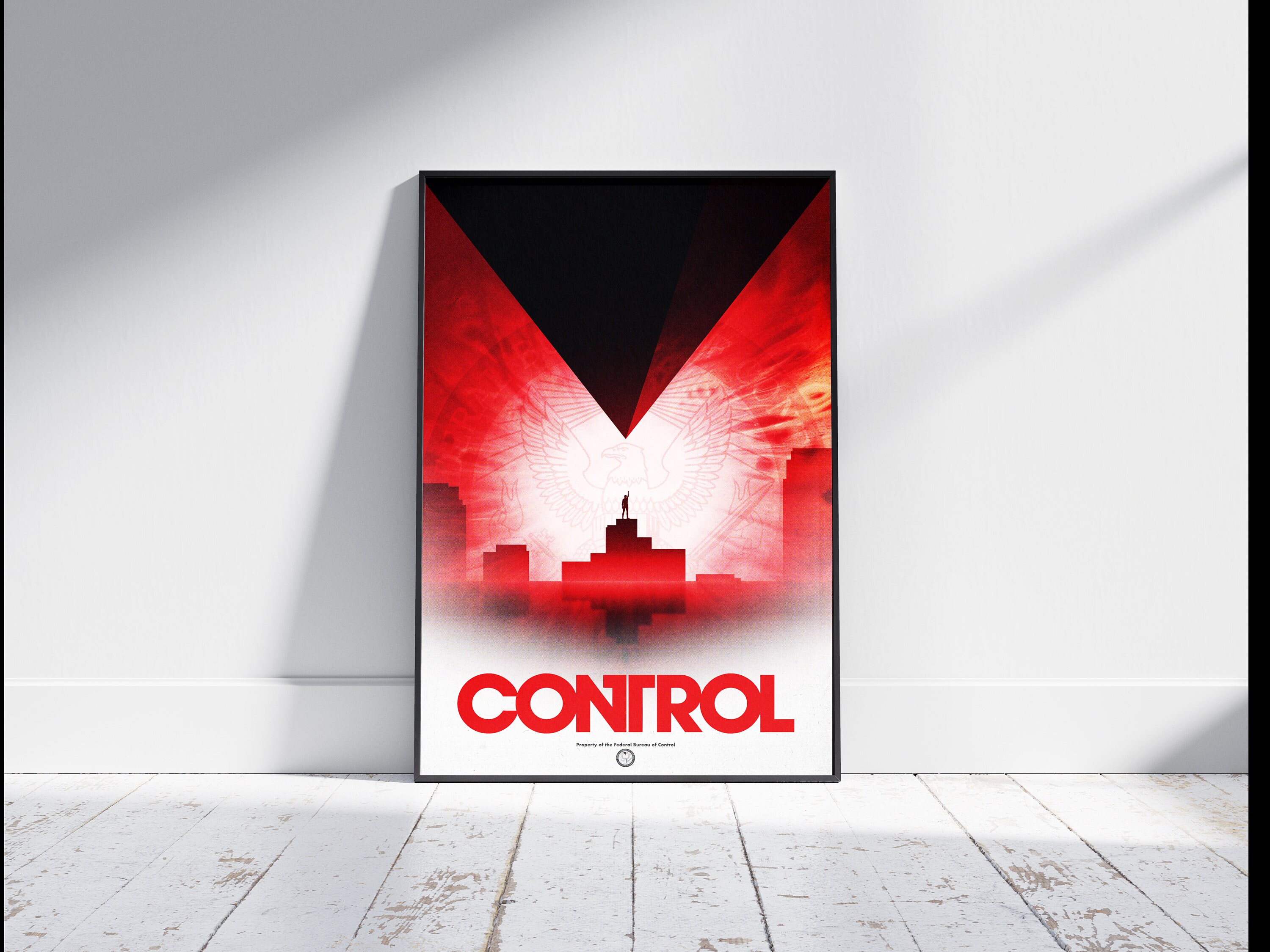Control Game Inspired Poster 12x18 - Etsy