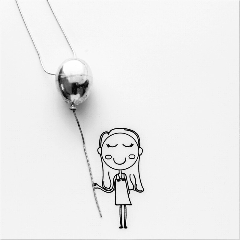 Balloon Necklace - Etsy