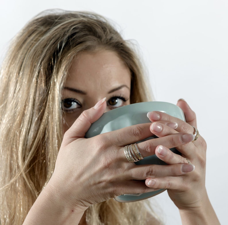 Circles Gold Wedding Ring 14k Gold Bead Rings Ball Wedding - Etsy