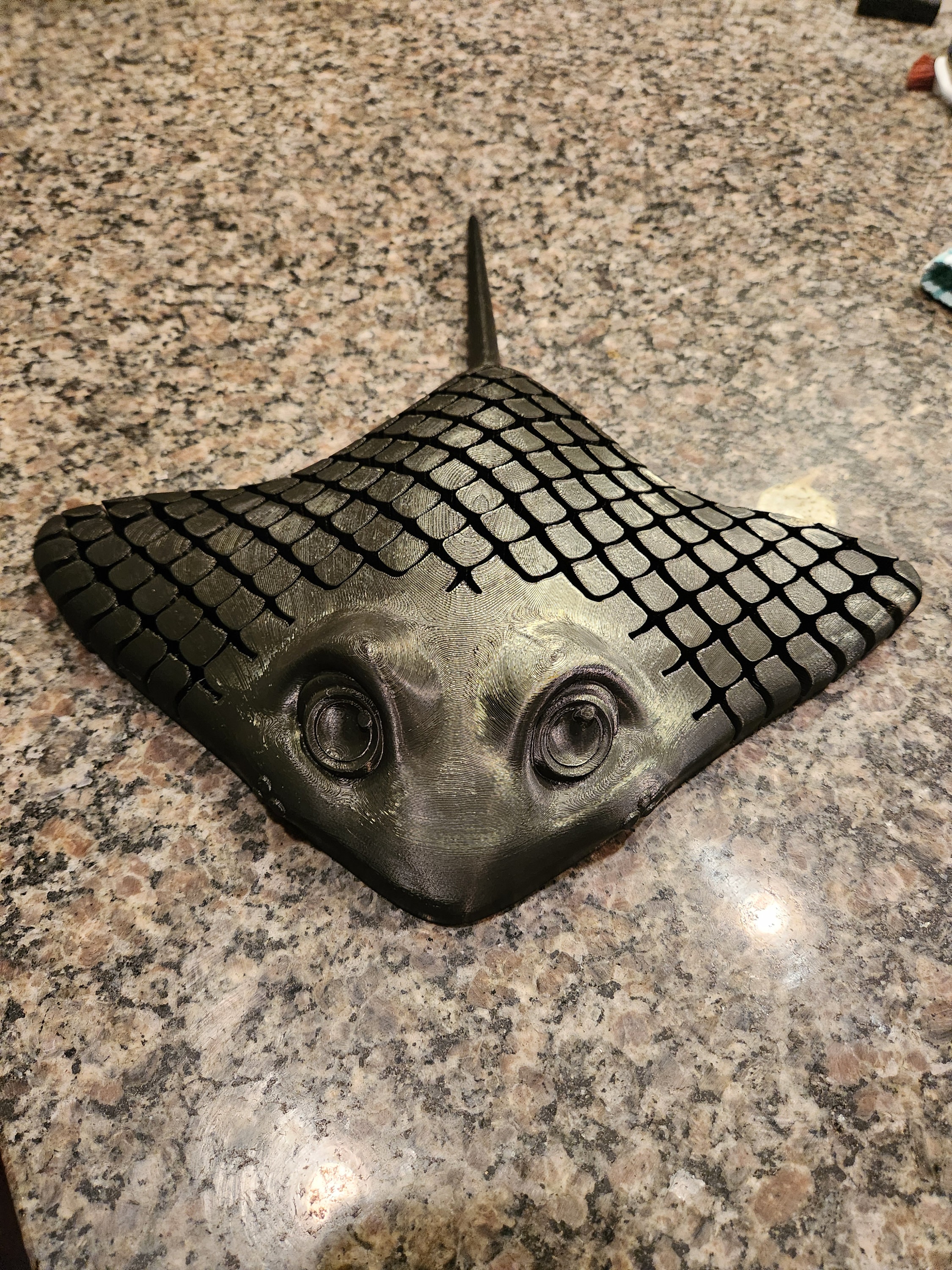 3D Printed Manta Ray - Etsy