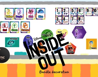 Inside Out Classroom Decor Bundle DIGITAL and PRINTABLE - Etsy