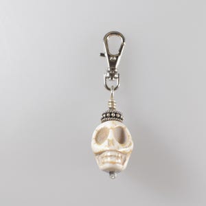 Skull Key Ring - Etsy