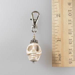 Skull Key Ring - Etsy