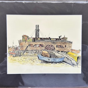 Car Ferry Now Demolished, the Charles Van Damme. Sausalito History. Pen ...
