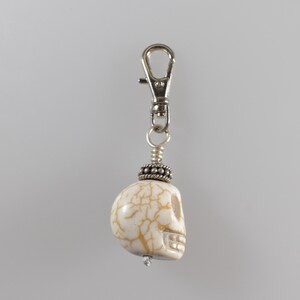 Skull Key Ring - Etsy