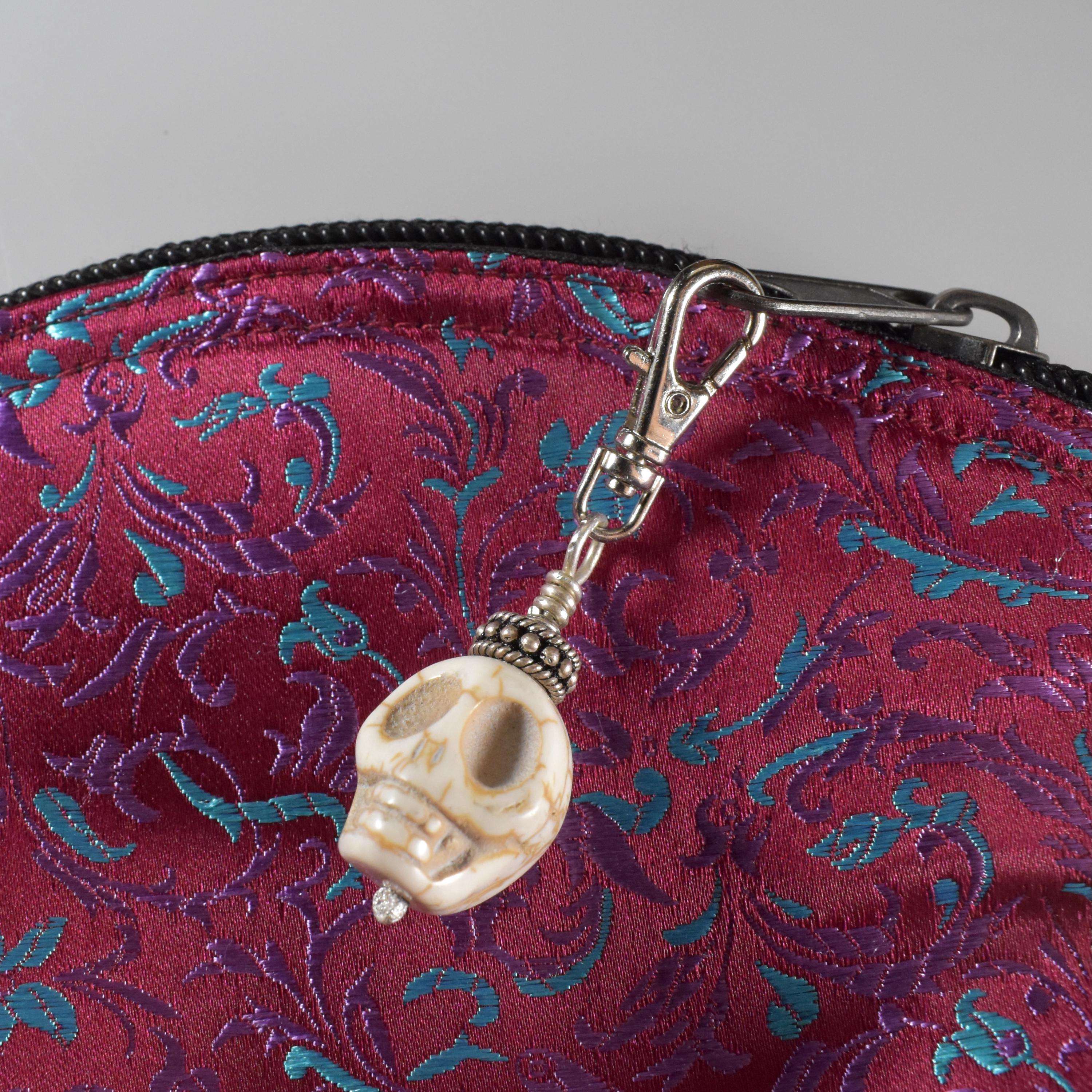 Skull Key Ring - Etsy