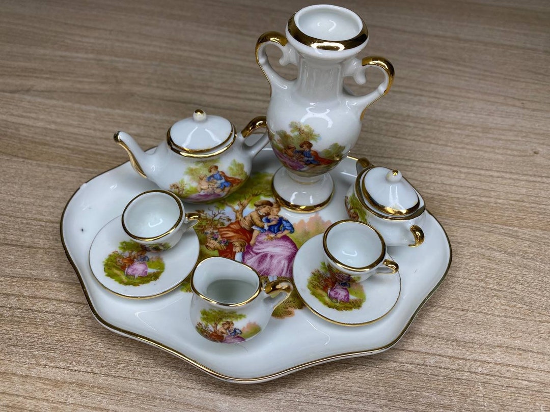 Miniature Tea-set - Etsy