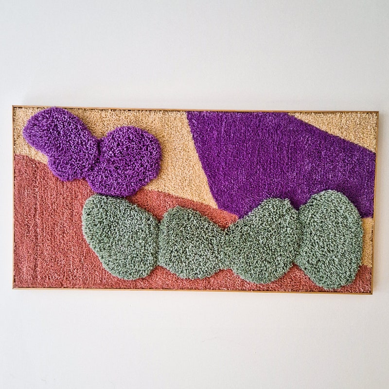 Tufted Wall Hanging - Etsy