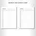 Weekly Planner Timetable 5 Designs, A4/a5/letter Size, Sunday or Monday ...