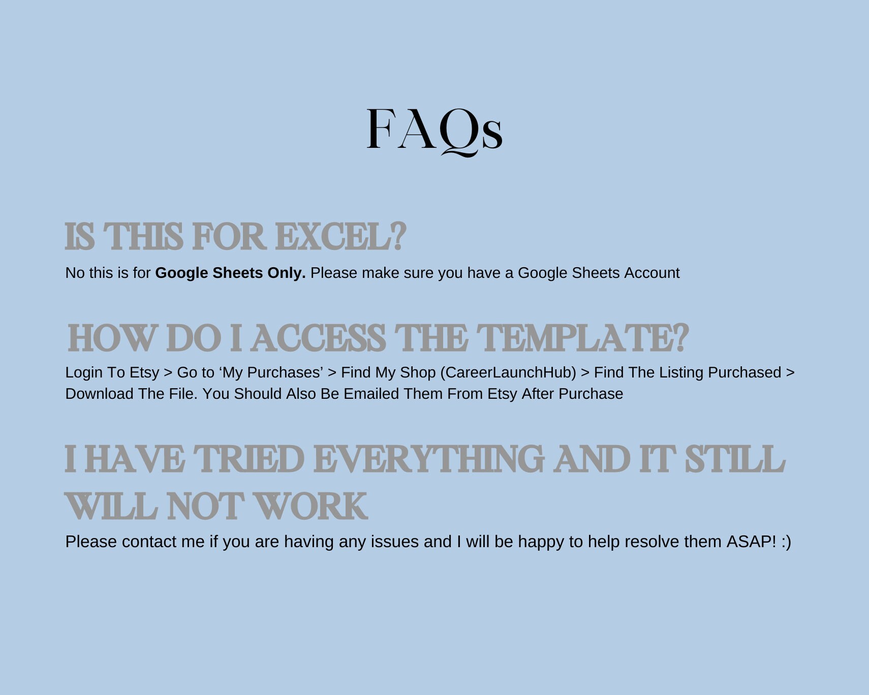 Career Accomplishment Tracker, Google Sheets Template, 2024, Instant ...