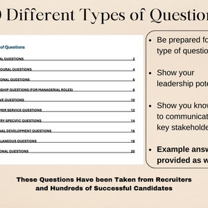 Professional Job Application & Interview Bundle, 100 Interview ...