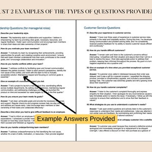 Professional Job Application & Interview Bundle, 100 Interview ...