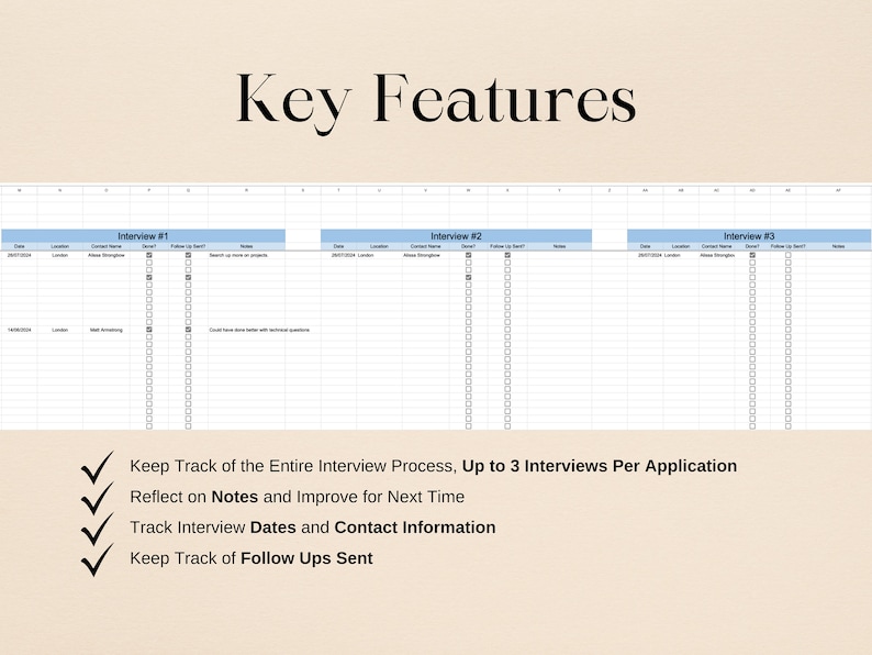Ultimate Internship and Job Application Tracker | Google Sheets ...