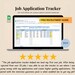 Job Application Tracker | Google Sheets | Job Planner | Interview and ...