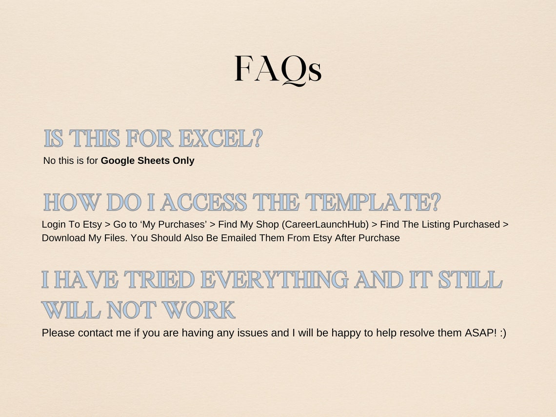 Internship Application Tracker 2025 | Google Sheets Template ...