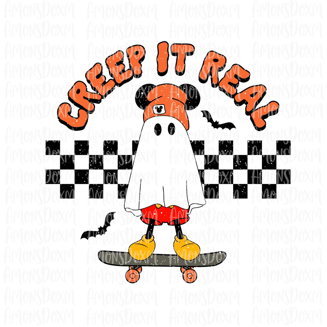 Creep It Real Png, Retro Halloween Svg, Creep It Real PNG, Retro ...