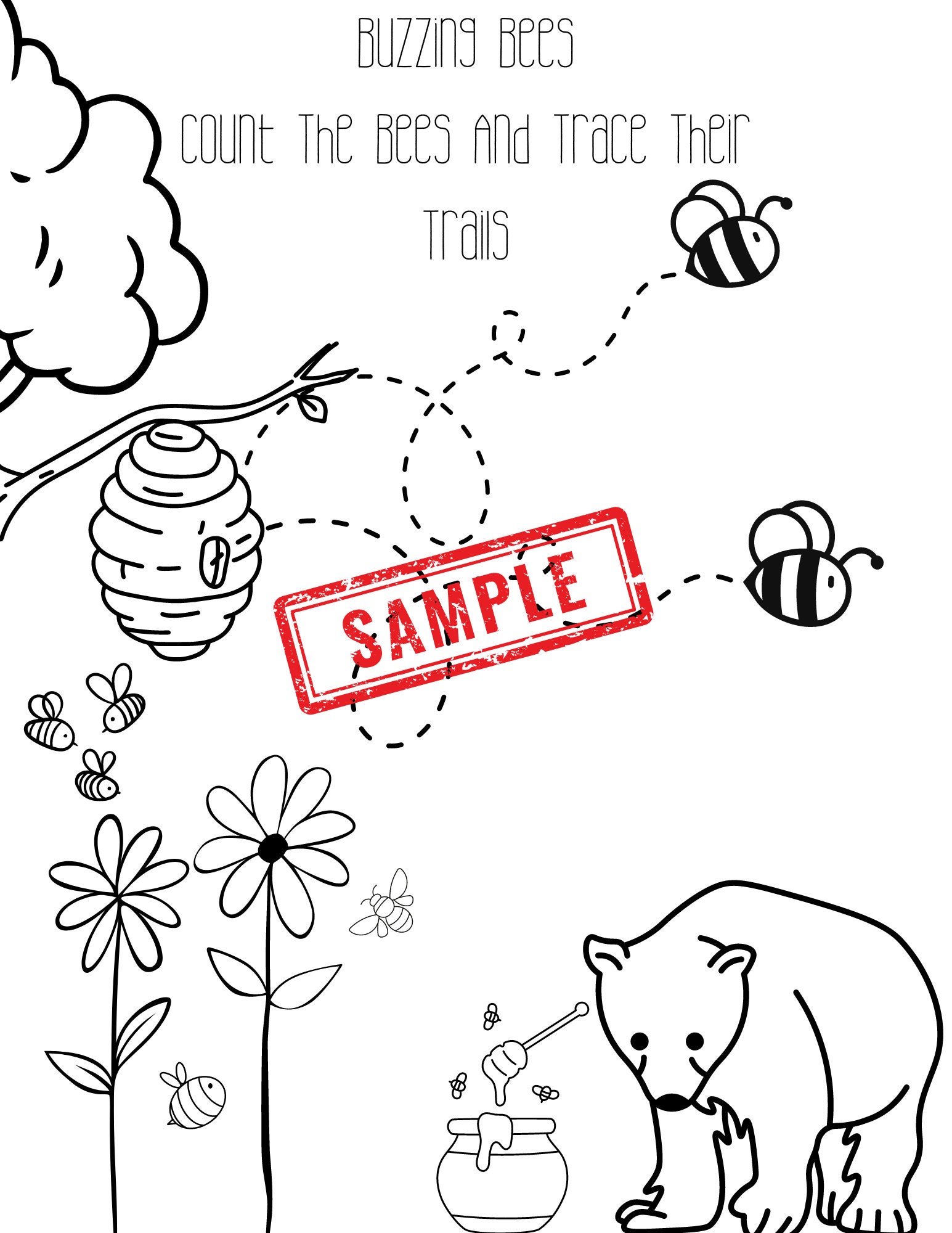 Garden Critter Educational Printables Set of 5 Activity Sheets for Kids ...