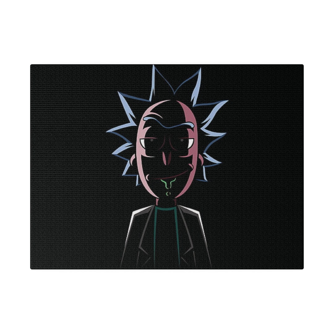 Rick and Morty Poster Print, Rick Sanchez Wall Print, Wall Art, Roll ...