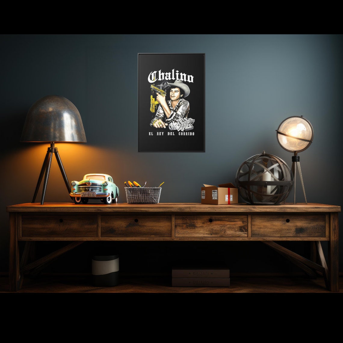 Retro Chalino Sánchez Poster, Contemporary Art, Minimalist Art, Retro ...