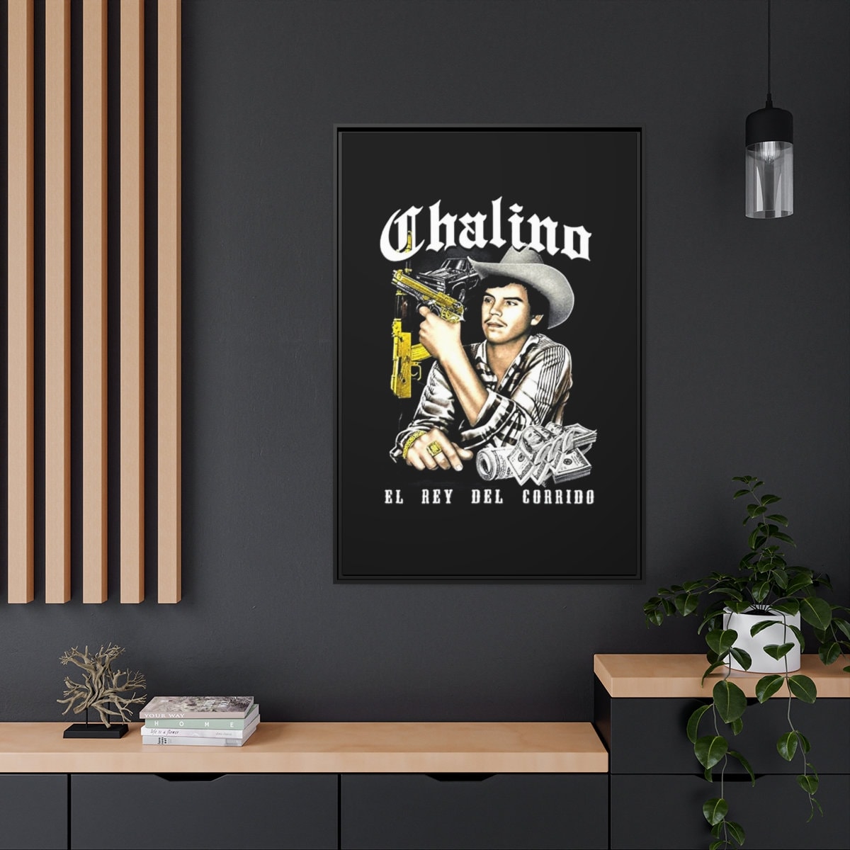 Retro Chalino Sánchez Poster, Contemporary Art, Minimalist Art, Retro ...
