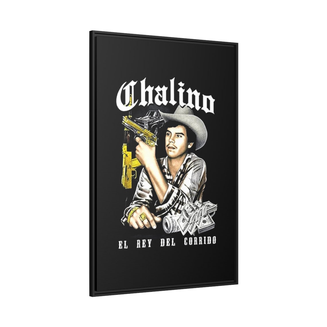 Retro Chalino Sánchez Poster, Contemporary Art, Minimalist Art, Retro ...