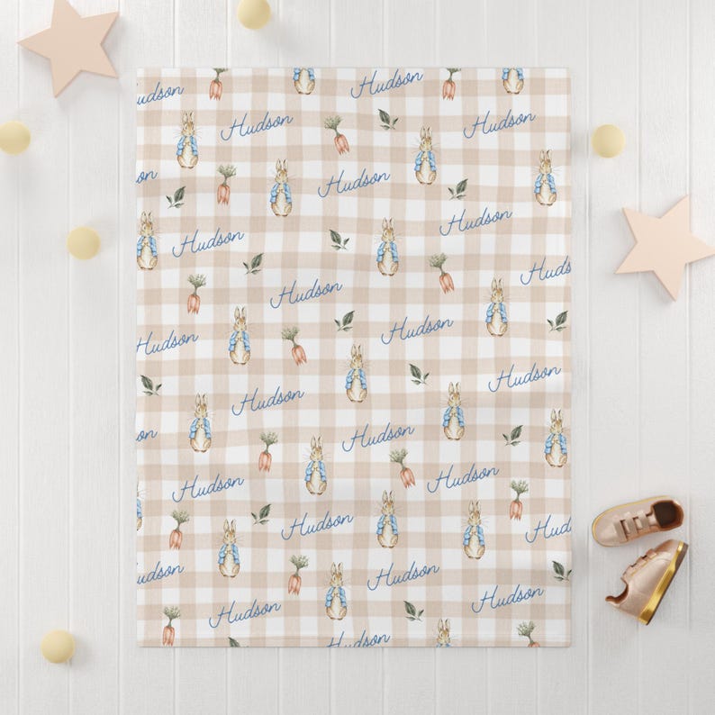 Peter Rabbit Baby Blanket, Peter Rabbit Fleece Blanket, Peter Rabbit ...