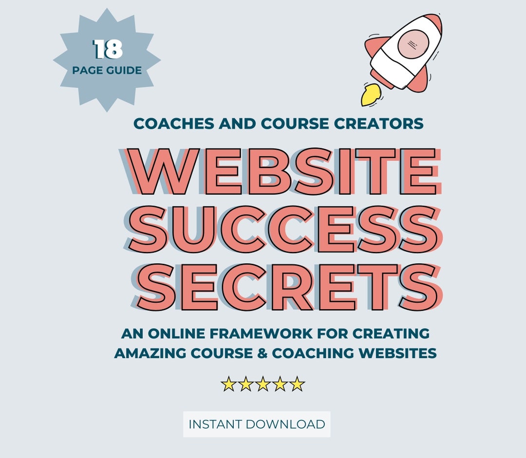 How to Build Your Own Coaching Website.marketing Success Guide to Build ...
