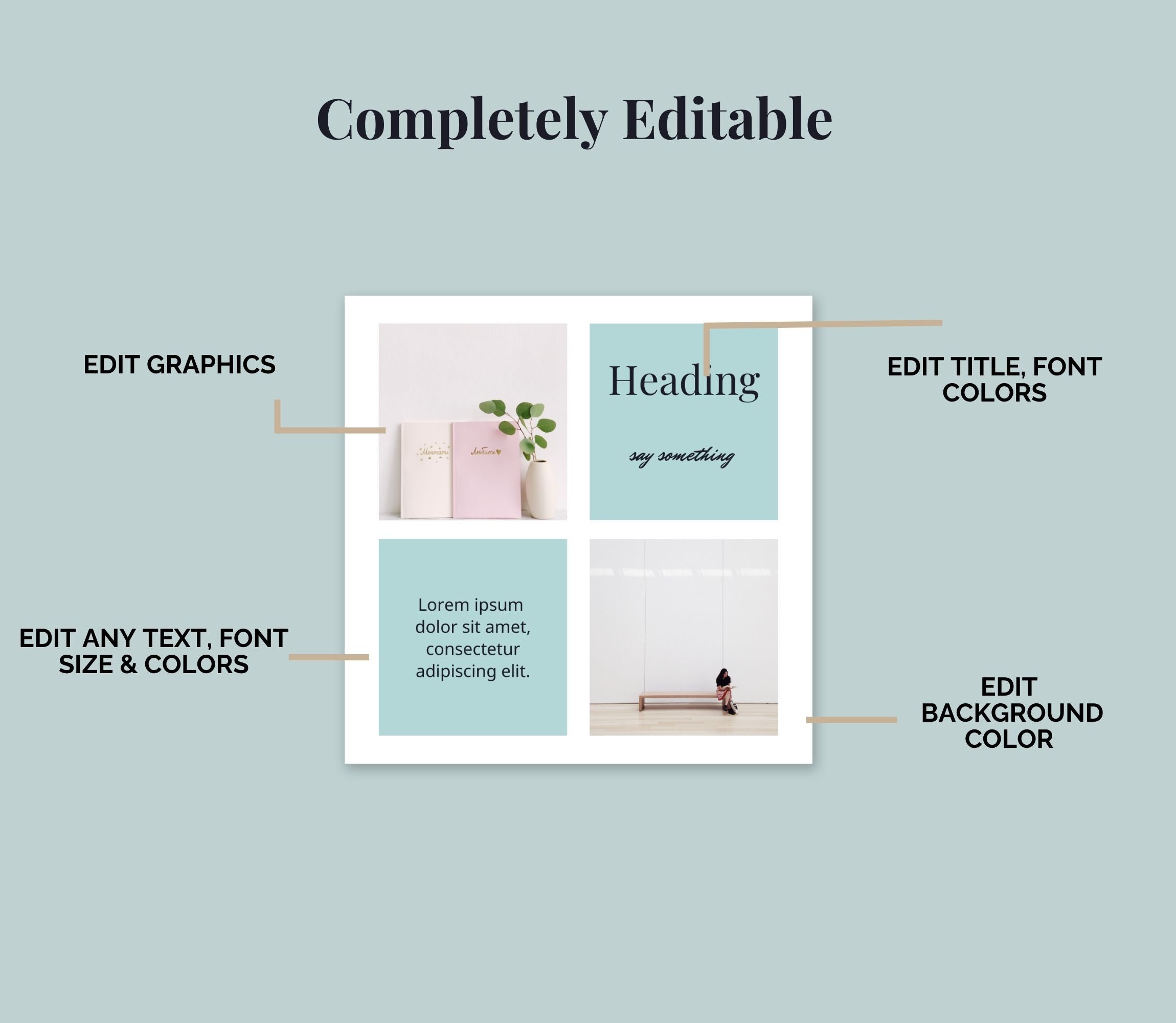 Instagram Templates, Canva Posts and Stories for Instagram Madison ...