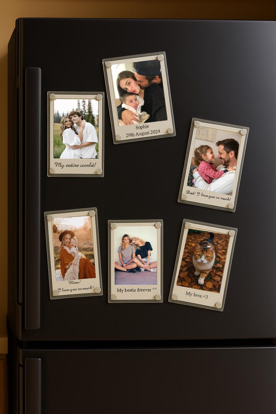 Custom Best Friend Gift Car Visor Photo Clip AND Photo Magnet, Bestie ...