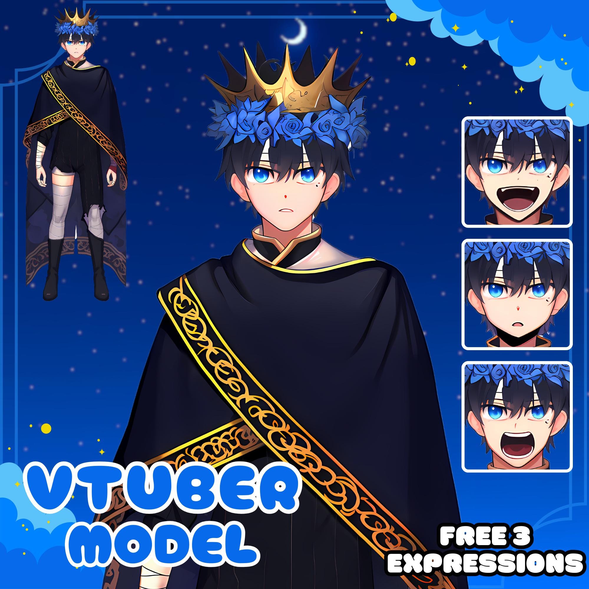 Custom Live2d Vtuber Commission Live2d Model Commission, Pngtuber ...