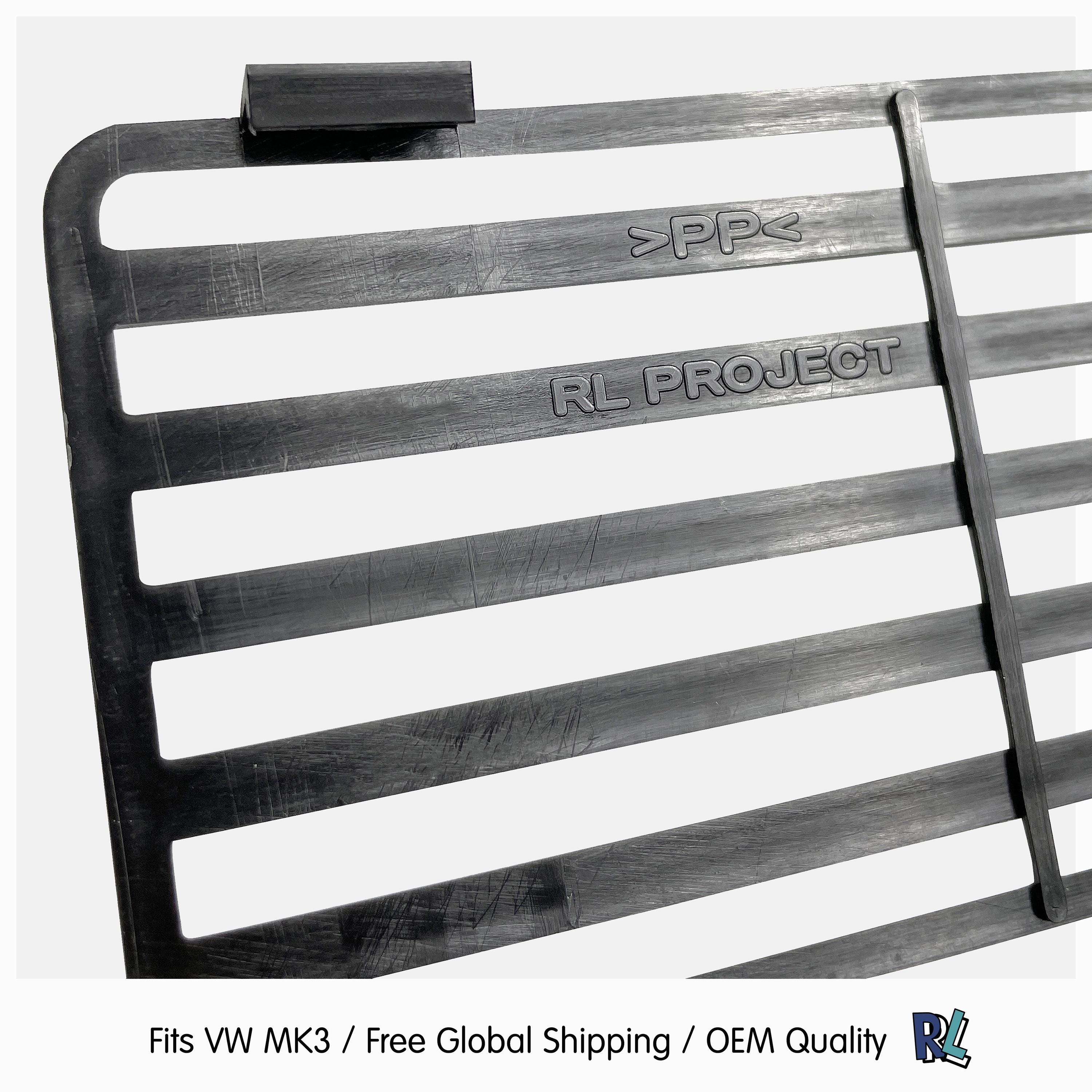 VW MK3 Golf Vento Jetta Reflector Grille Blende Kanye Shades Bumper GTI ...