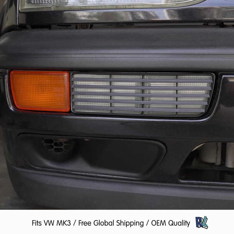 VW MK3 Golf Vento Jetta Reflector Grille Blende Kanye Shades Bumper GTI ...