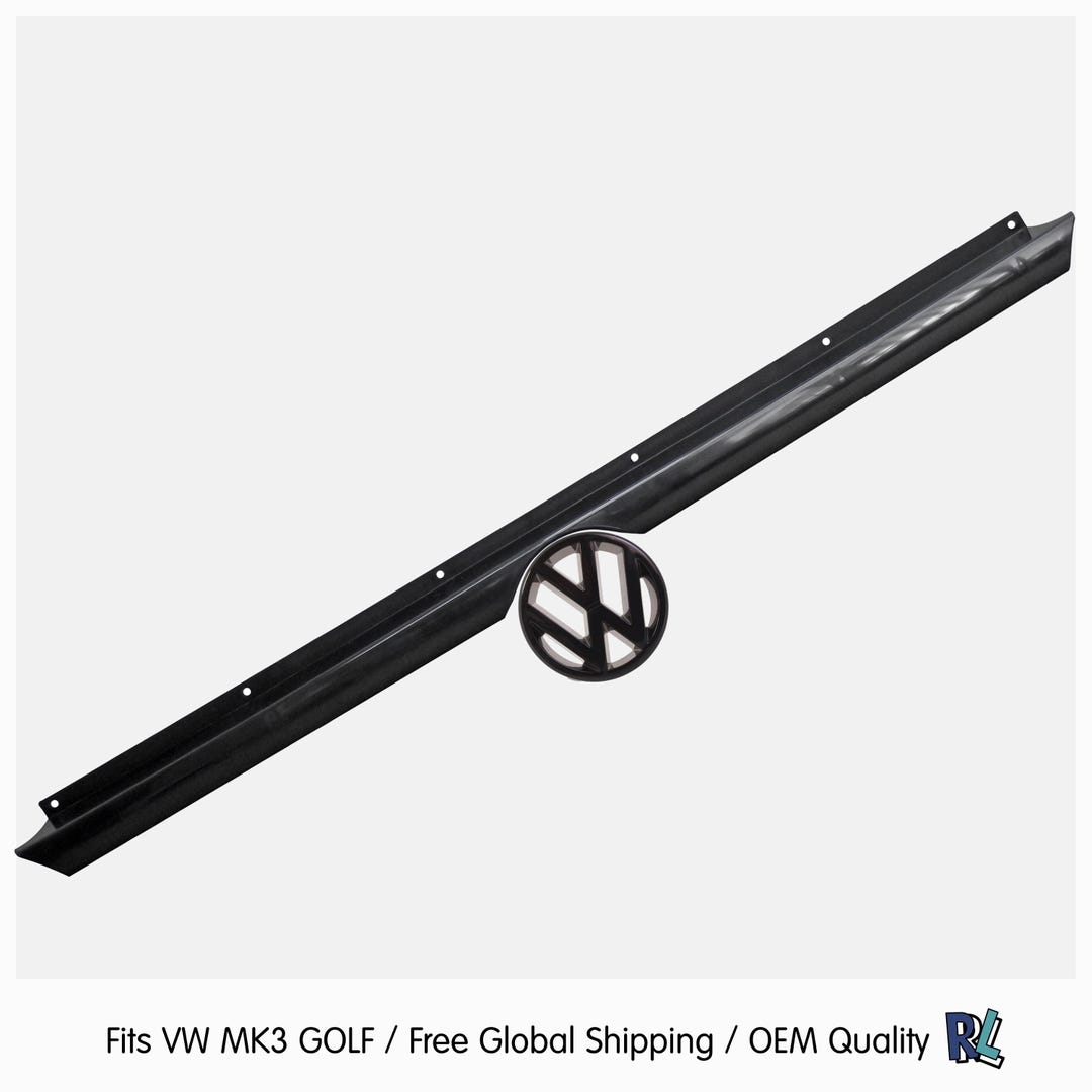 VW MK3 Golf Front Grill Spoiler Lip Hood Bonnet GTI VR6 TDI Rare Parts ...