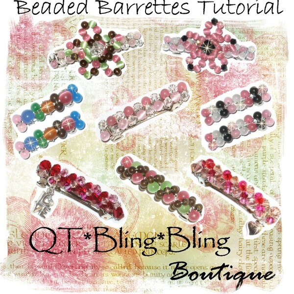 Beaded Barrette Patterns - Etsy
