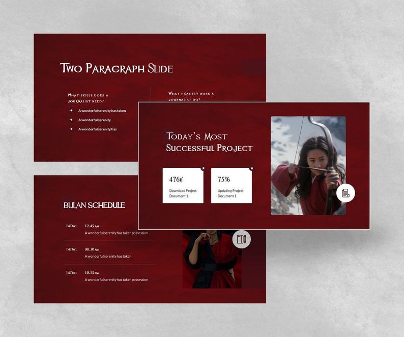 CUSTOM Film & Event Pitch Deck, Pitch Deck, Film Pitch Deck, Film ...