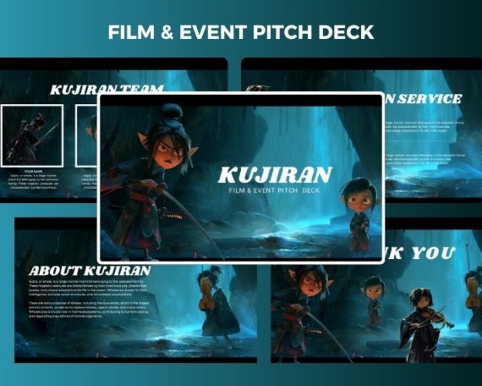 CUSTOM Film & Event Pitch Deck, Pitch Deck, Film Pitch Deck, Film ...
