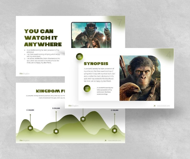 CUSTOM Film & Event Pitch Deck, Pitch Deck, Film Pitch Deck, Film ...