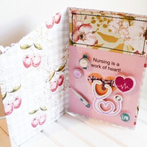 Handmade Nurses Card for Women RN and LPN Anniversary or Graduation ...