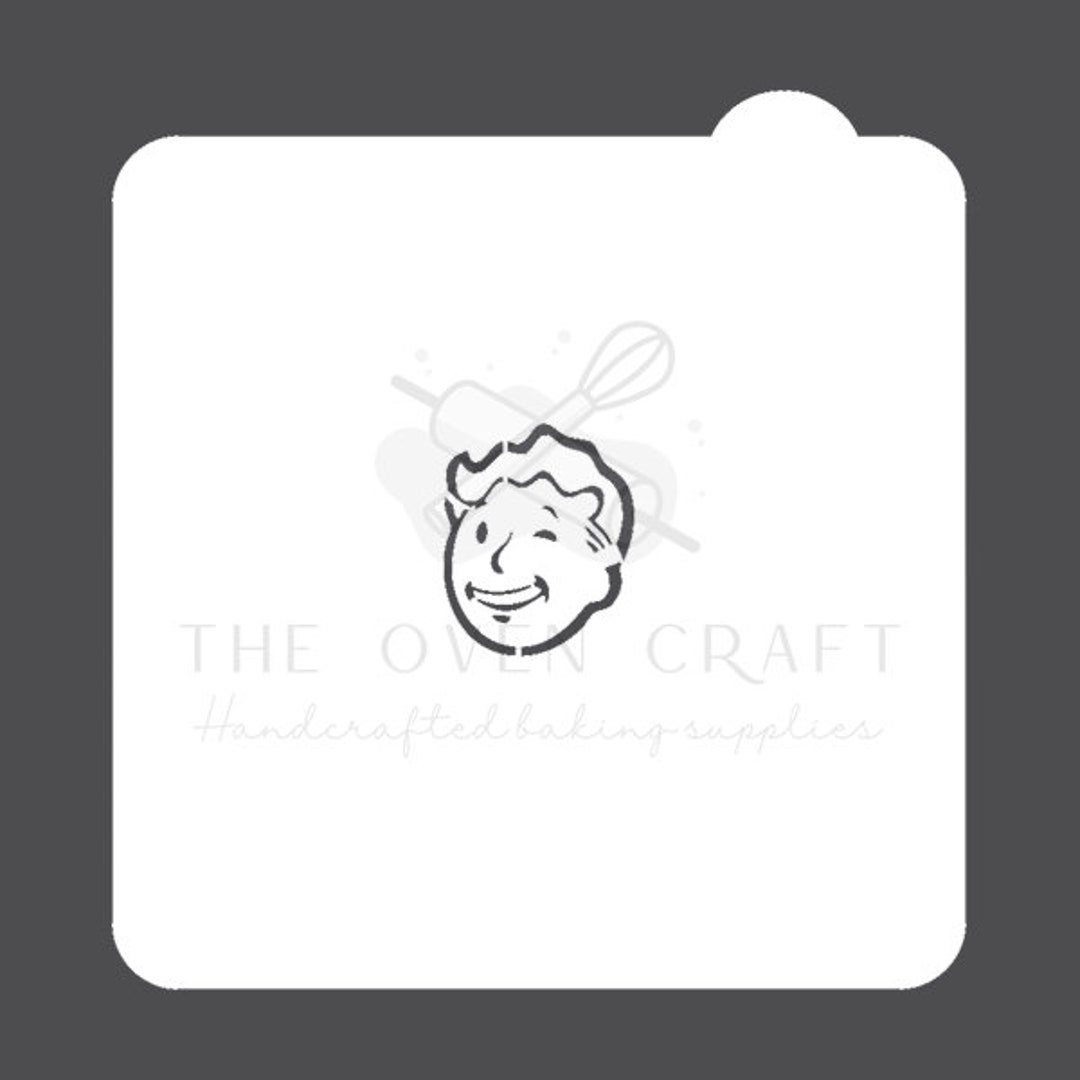 Fallout Cookie Stencil - Etsy