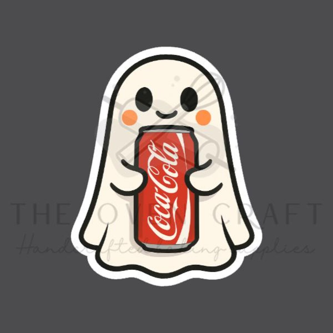 Cute Ghost Magnet – Halloween Cola Can Ghost – Spooky Fridge Decor ...