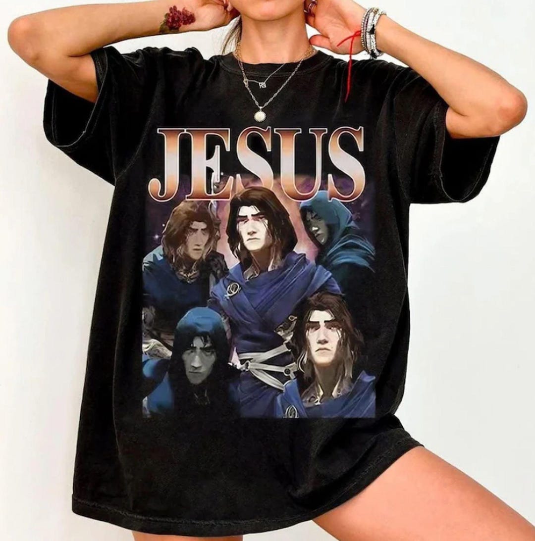 Viktor Jesus Shirt, Viktor Jesus Tshirt, Gamer Shirt, Viktor Jesus Sweatshirt, Arcane Shirt, Lol ...