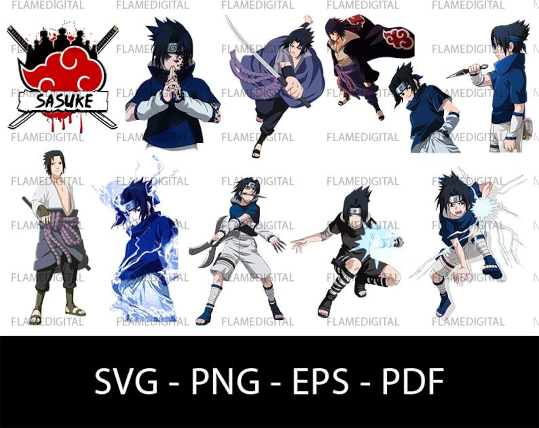 Anime SVG Bundle, Anime PNG, Anime Cut File, Anime Clipart, Anime JPG ...