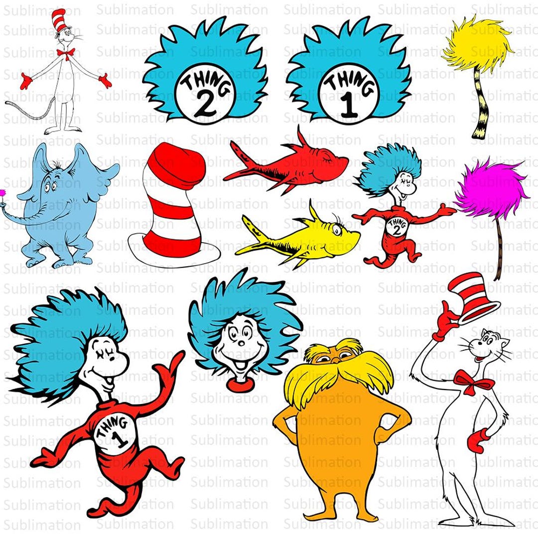 Cartoon SVG, Cartoon PNG, Cartoon Bundle, Digital Download, Silhouette ...