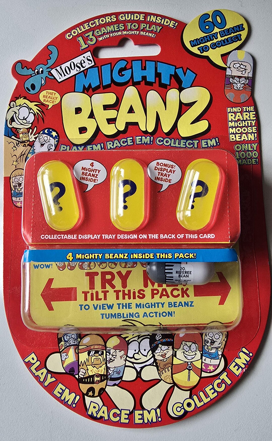 Original Moose's Mighty Beanz 1 Series Very Rare 2002 Vintage ...