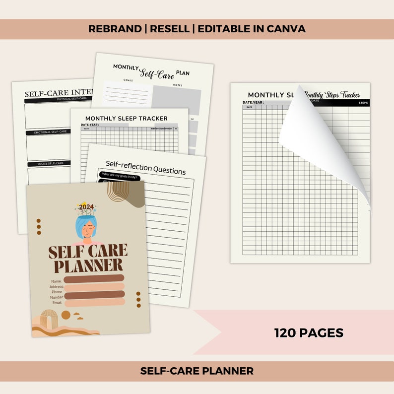 Ultimate Editable Planner Template Bundle | Rebrand and Resell - Etsy