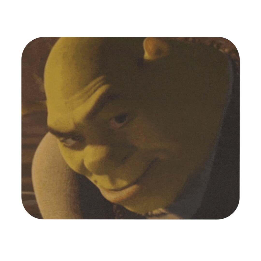 Shrek "the Look" Mouse Pad (rectangle) - Etsy