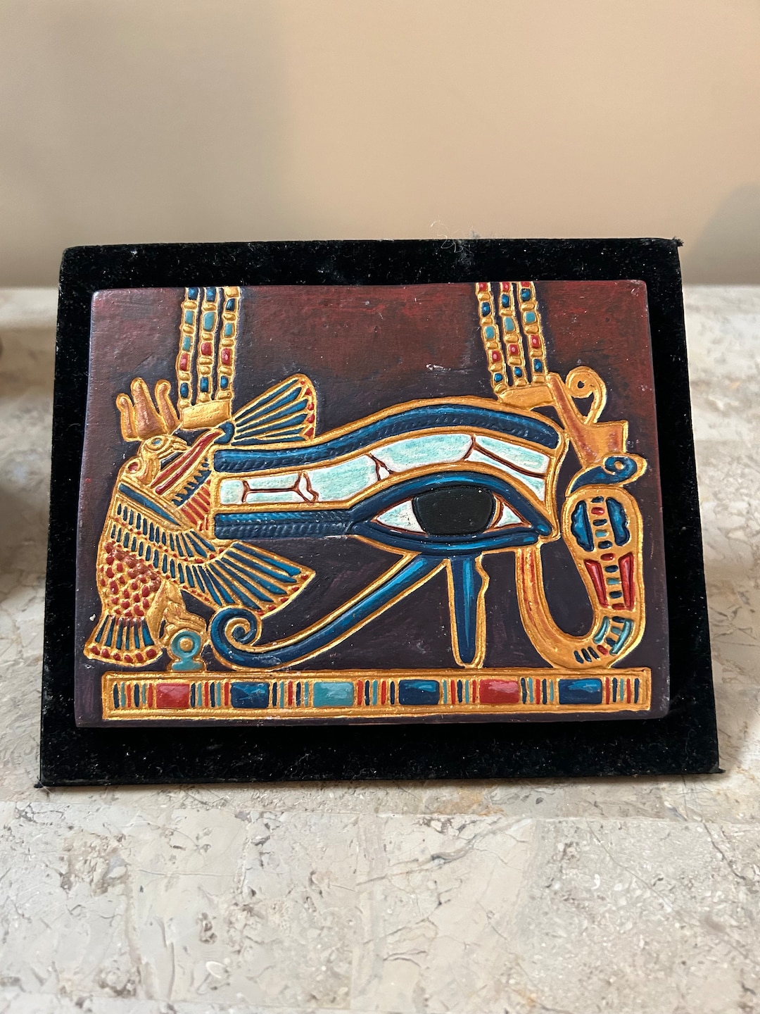 Egyptian Art Ceramic Block Hand Crafted - Etsy
