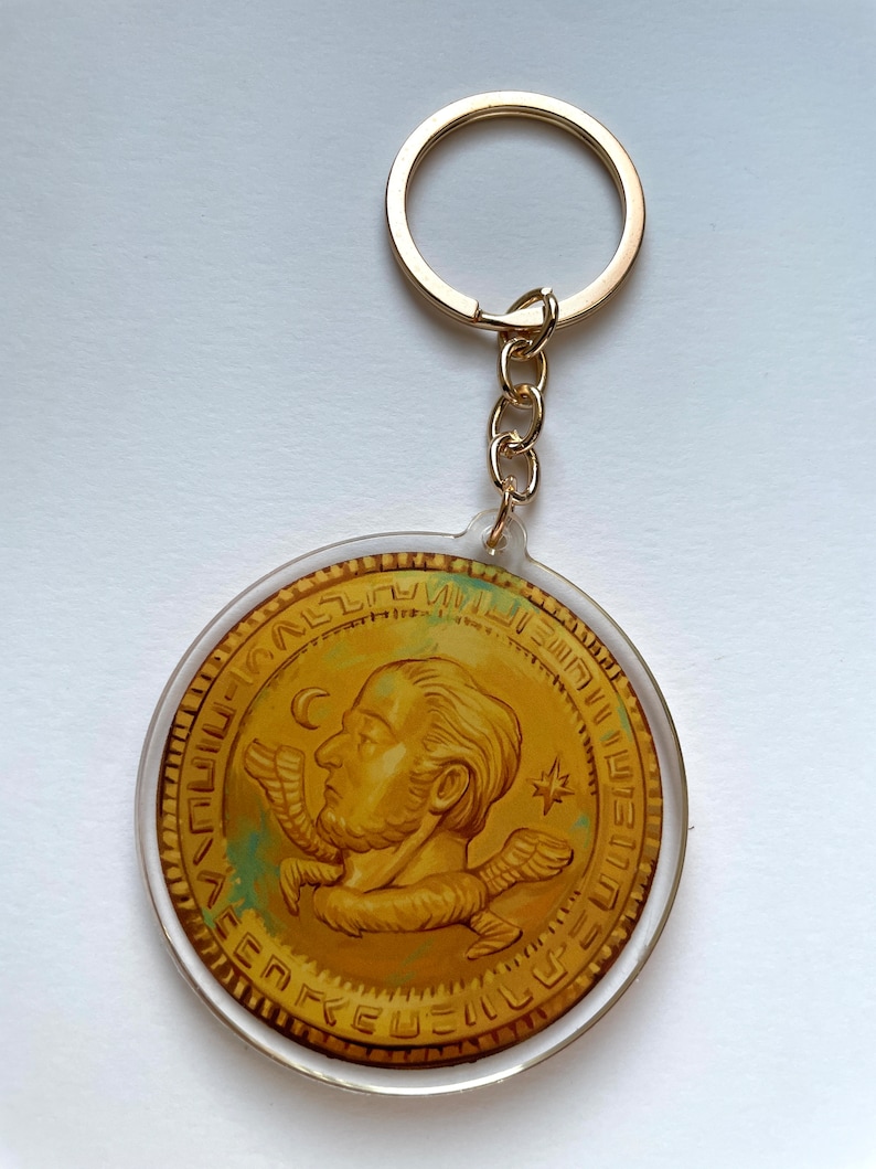 Dungeon Meshi Coin Bug Keychain - Etsy