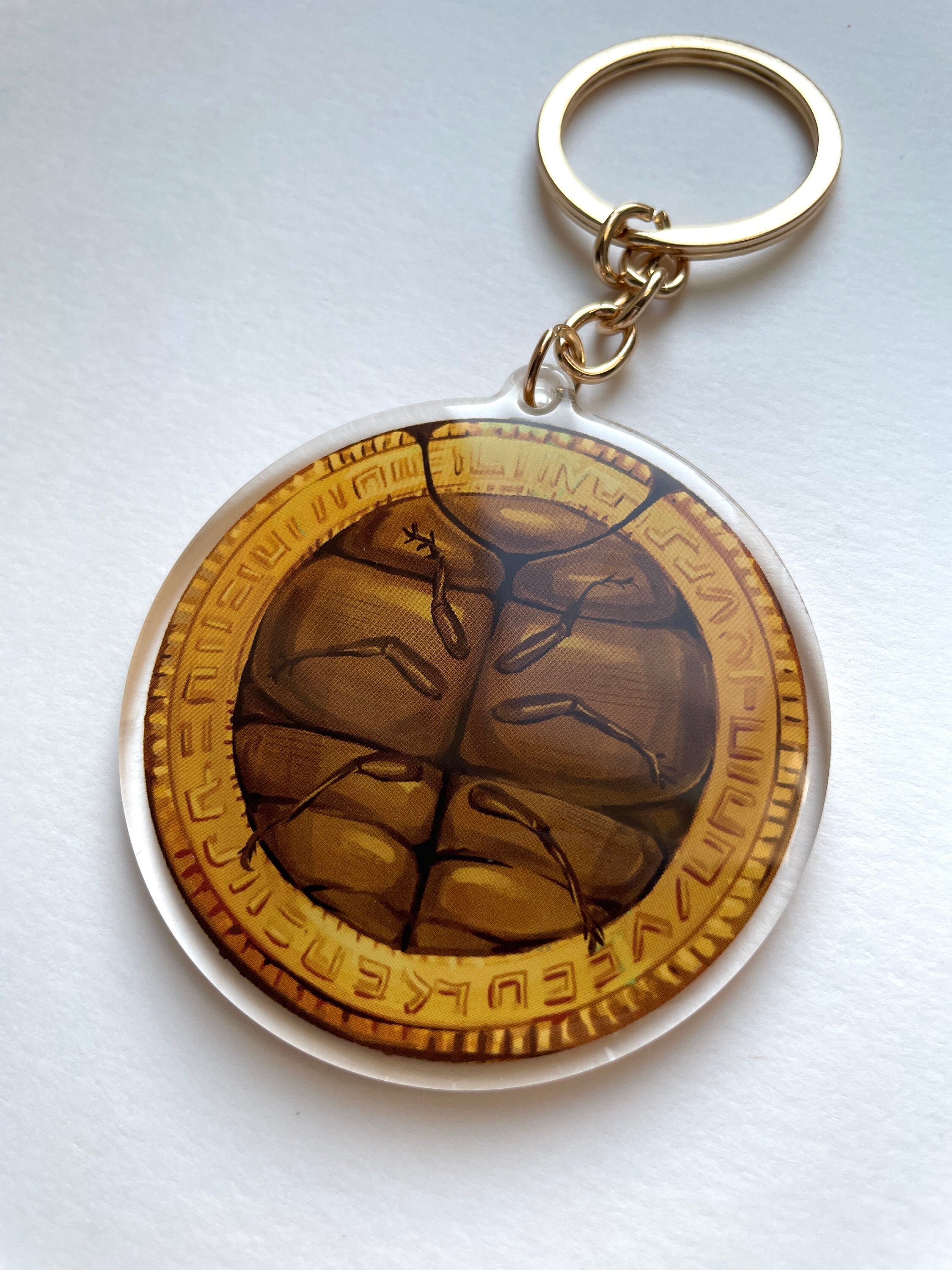 Dungeon Meshi Coin Bug Keychain - Etsy